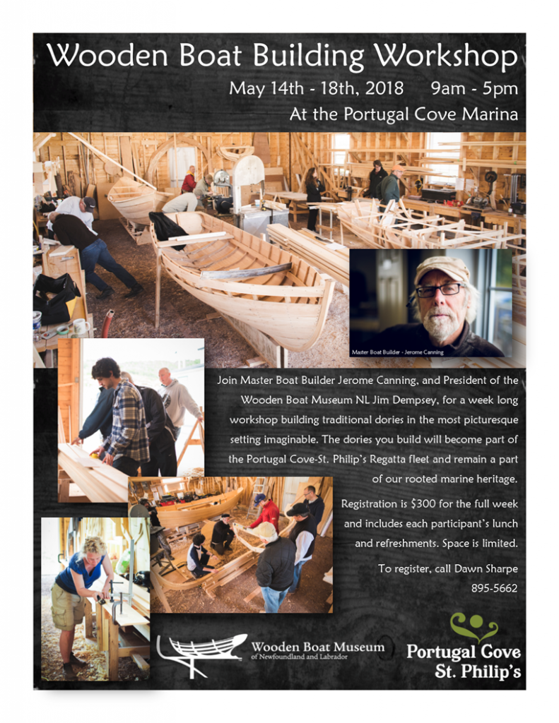 Register Now for Wooden Boat Building Class - Town of Portugal Cove ...