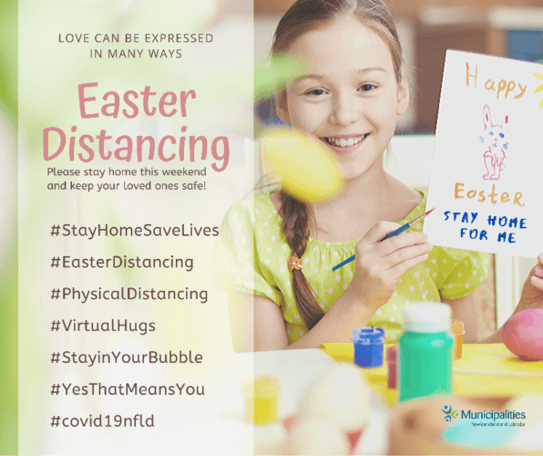 Easter Weekend Safety Message - Town of Portugal Cove – St. Philips