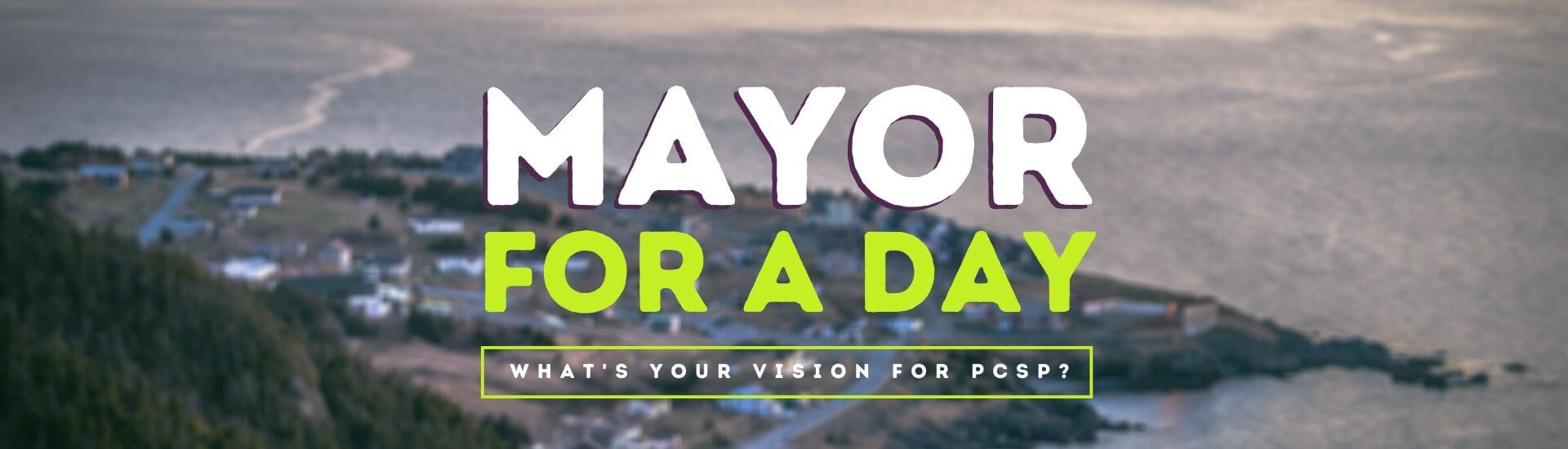 Municipal Awareness Day - “Mayor for a Day” Contest - Town of Portugal ...
