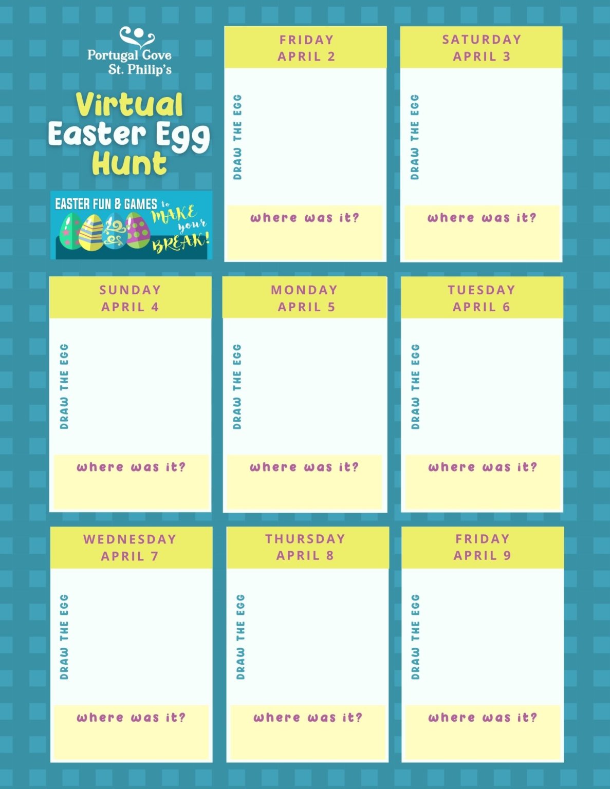 Virtual Easter Egg Hunt - Town of Portugal Cove – St. Philips