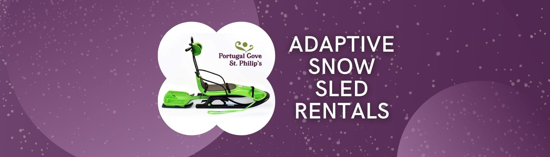Adaptive Snow Sled Rentals Now Available - Town of Portugal Cove – St ...