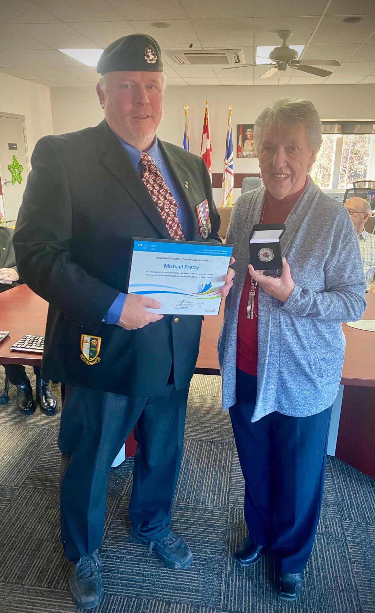 Congratulations to PCSP Resident, Michael Pretty, Recipient of Veterans ...