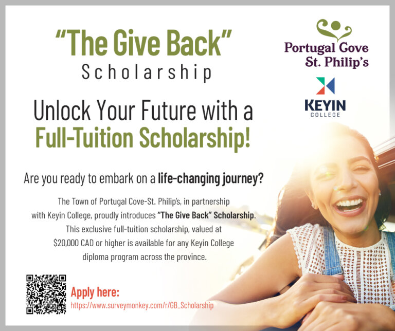 Win a Full Tuition Scholarship to Keyin College with The “Give Back ...